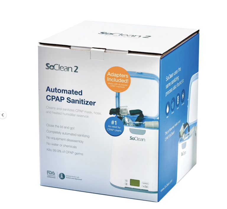 SoClean 2 CPAP Cleaner and Sanitizer with Cartridge, Valve, and Adapter ...