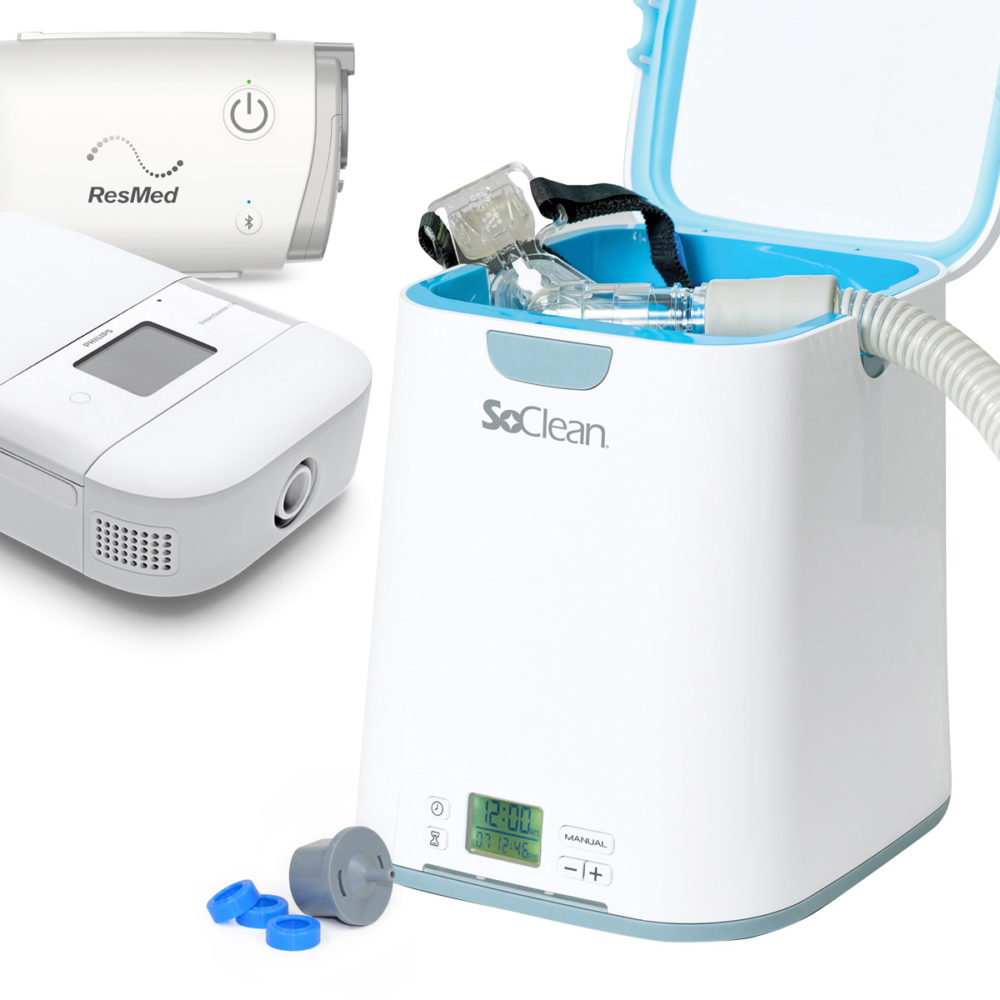 SoClean 2 CPAP Cleaner and Sanitizer with Cartridge, Valve, and Adapter ...