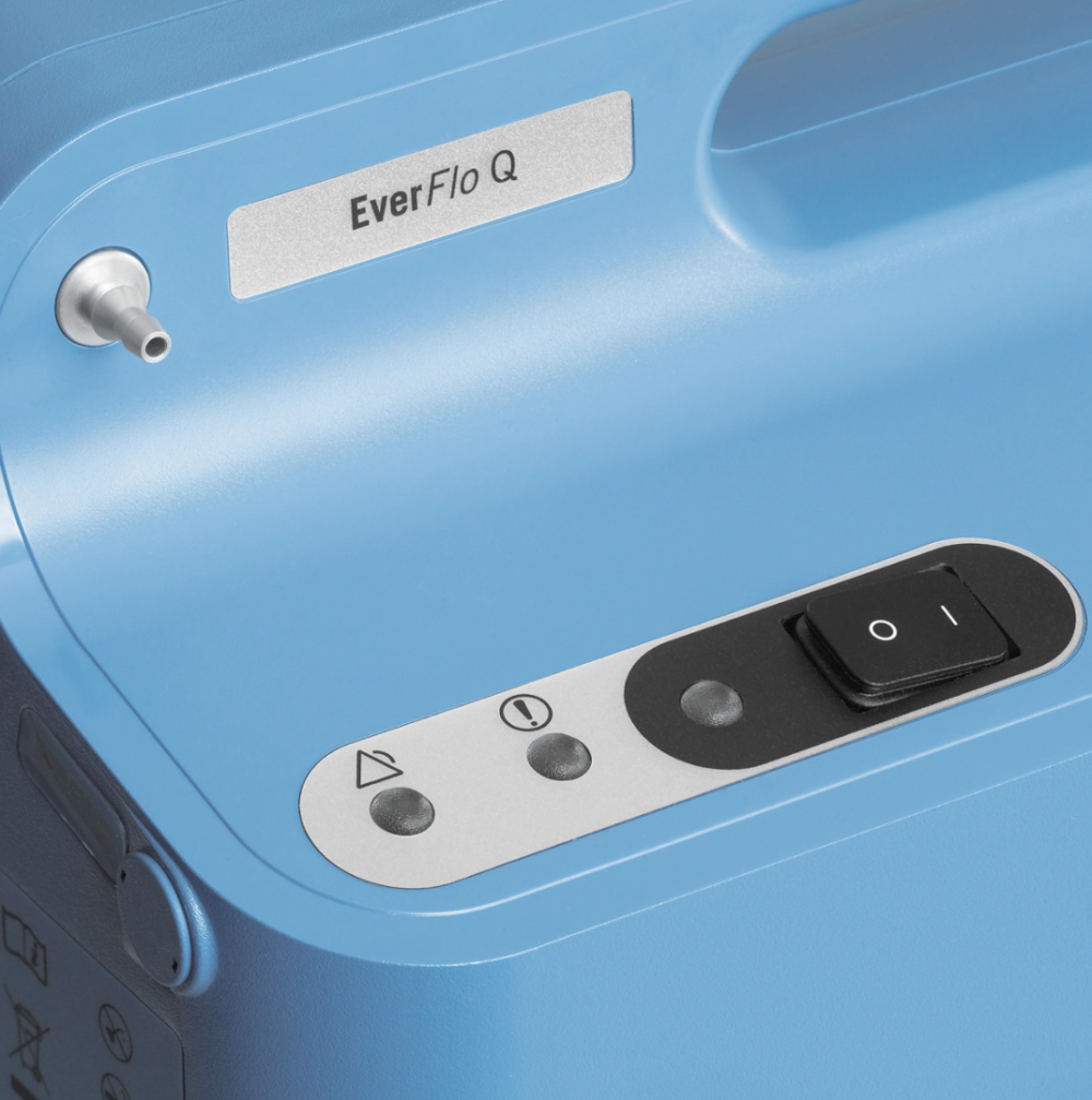 Bundle Deal: Philips Respironics EverFlo Oxygen Concentrator with 10 ...