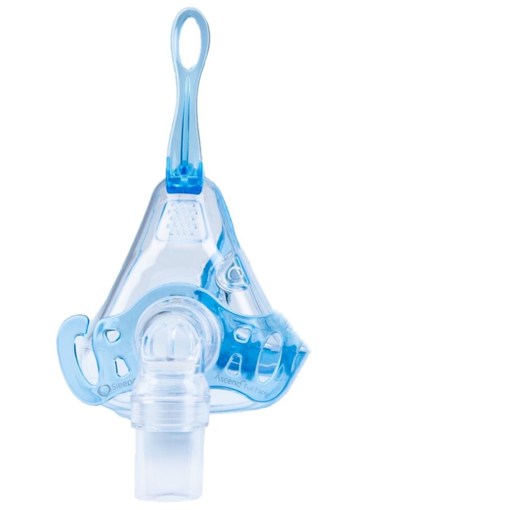 SleepNet Ascend Blue Air Gel Full Face CPAP Mask Assembly Kit - CPAP ...