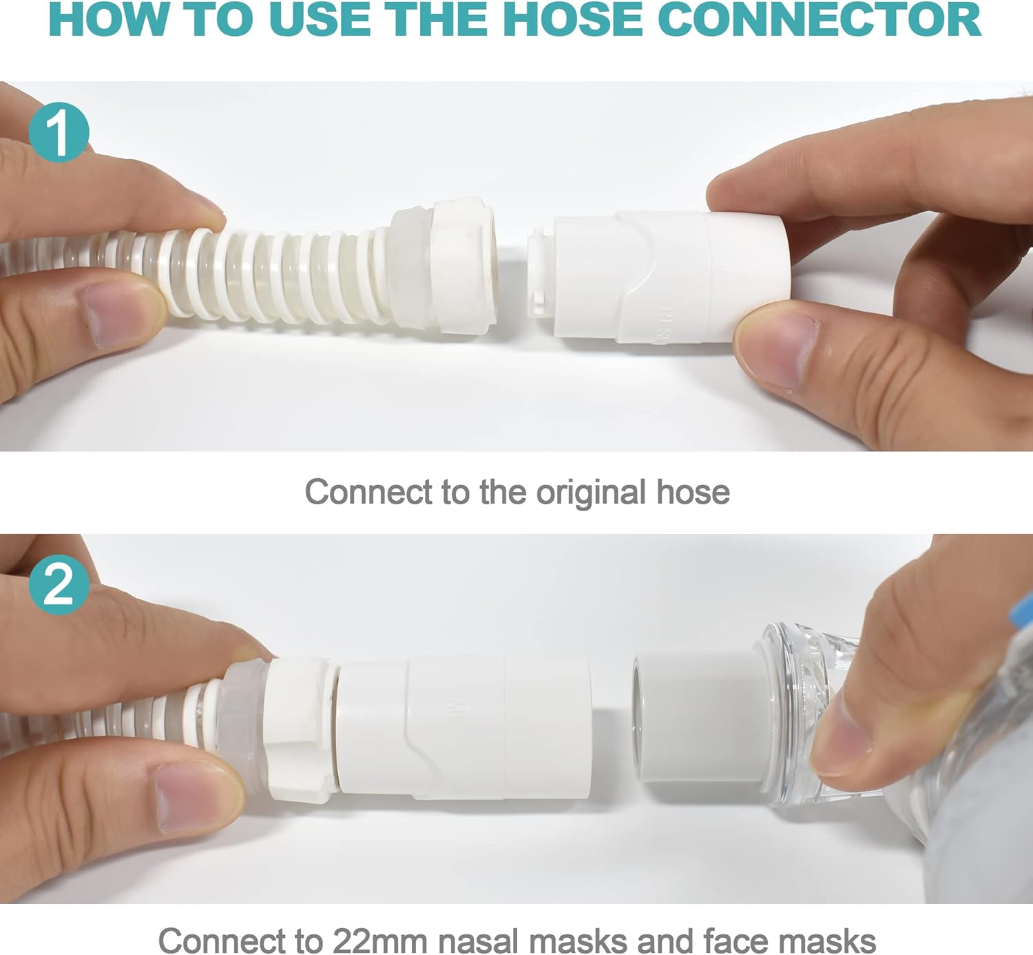 Replacement ResMed AirMini Tube Hose Connector For Any CPAP Mask - CPAP ...